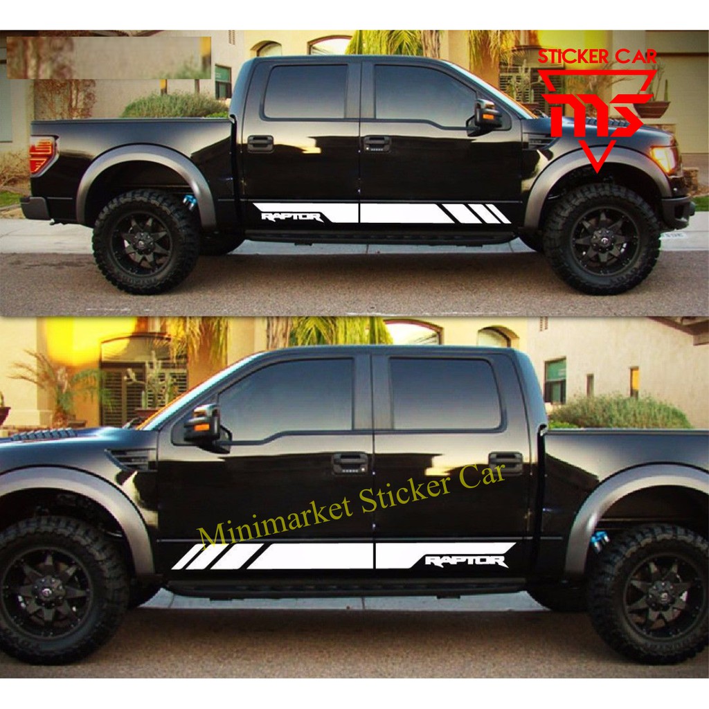 Jual STIKER STICKER MOBIL FORD RANGER RAPTOR SIDE BODY | Shopee Indonesia