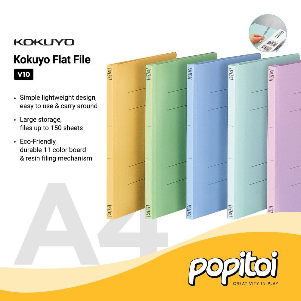 Jual KOKUYO FU-V10 Flat File A4 Binder File Folder Map Jepit 2 Lubang ...