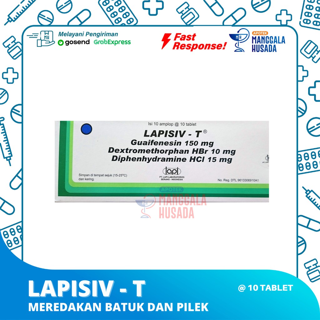 Jual LAPISIV - T PER STRIP @ 10 TABLET | Shopee Indonesia
