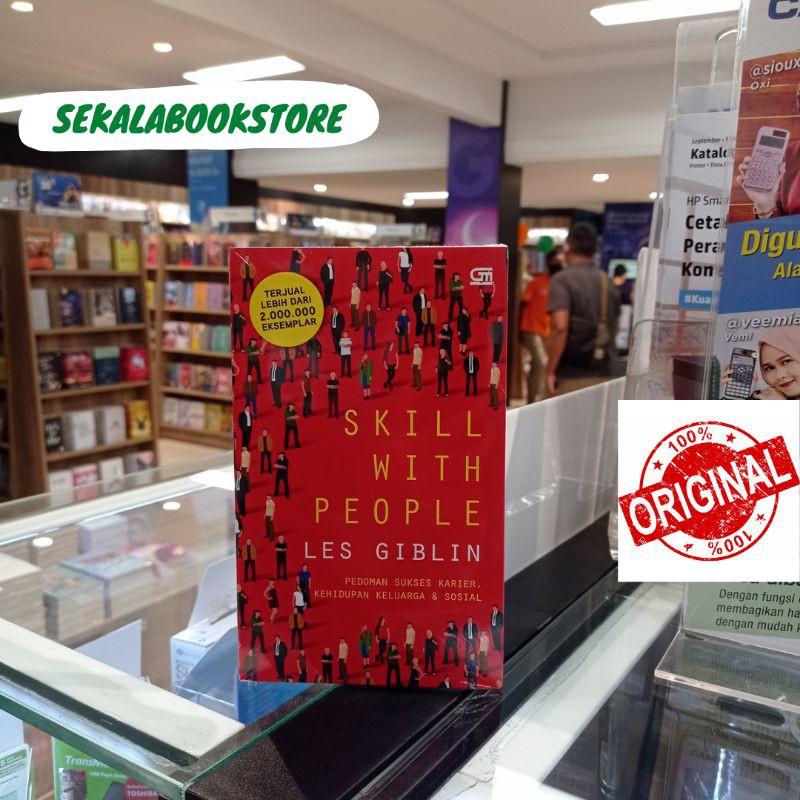 Jual buku skill with people les giblin original gramedia | Shopee Indonesia