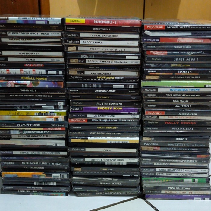 Jual (READY) cd kaset playstation ps1 ps 1 ps one psx copy pabrik ...