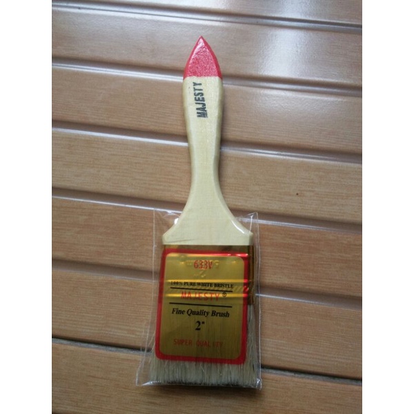 Jual Kuas Cat 2" inch Majesty/Kuas Cat Tembok/Kuas Kayu | Shopee Indonesia