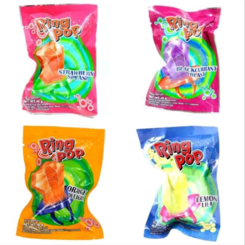 Jual (PCS) Ring Pop/ Push Pop Candy Permen Mainan | Shopee Indonesia