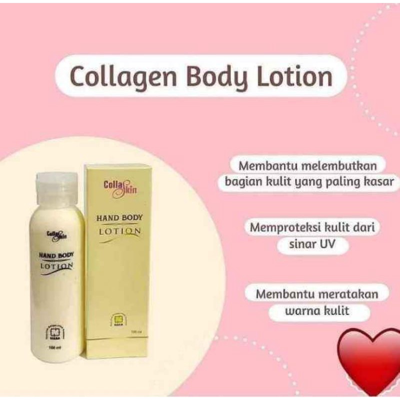 Jual Collagen Body Lotion NASA || Handbody Lotion 100ml | Shopee Indonesia