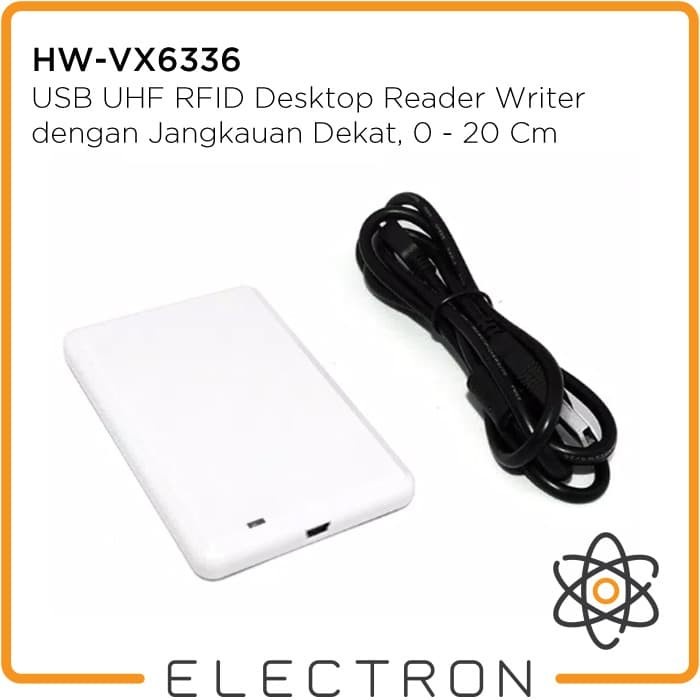 Jual UHF RFID Reader Writer USB Desktop EPC Gen2 ISO18000-6C HW-VX6336 | Shopee Indonesia
