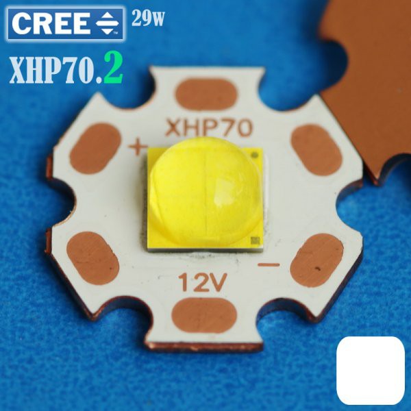 Jual Led Cree XHP70.2 Pilih Warna Cahaya dan INPUT VOLTASE | Shopee ...