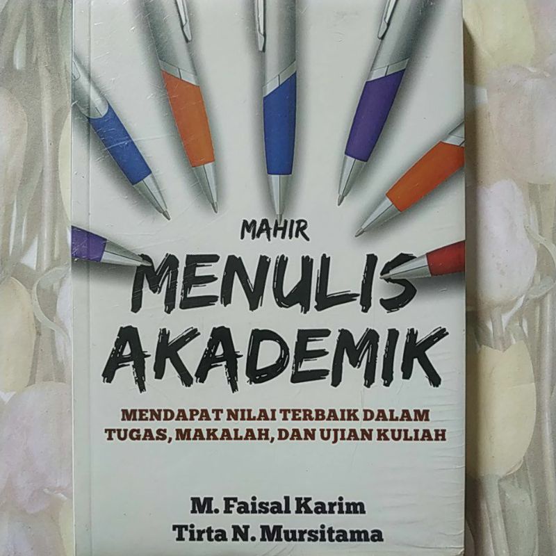Jual Buku Akademis " MAHIR MENULIS AKADEMIK " | Shopee Indonesia