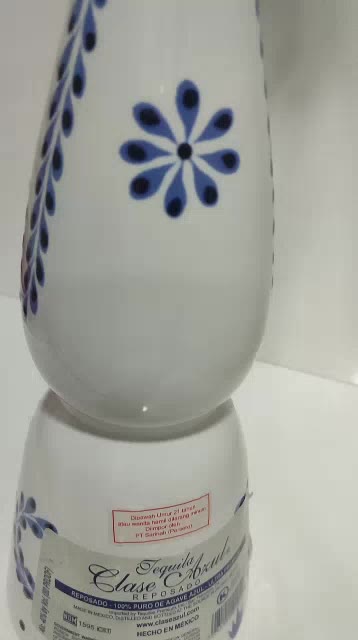 Jual Botol bekas miras Tequila Clase Azul 700 ML (Rare) | Shopee Indonesia