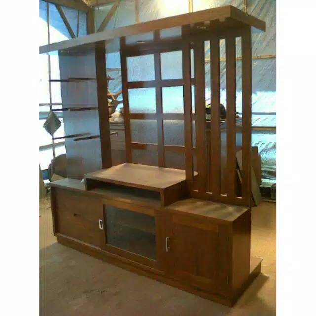 Jual partisi minimalis,mebel jepara,furniture | Shopee Indonesia