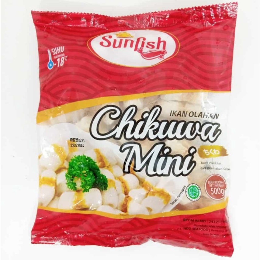 Jual SUNFISH CHIKUWA MINI 500GRAM - FROZEN FOOD / MAKANAN BEKU ...