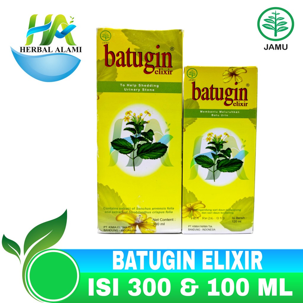 Jual Batugin Elixir Sirup - Obat Peluruh Batu Ginjal | Shopee Indonesia