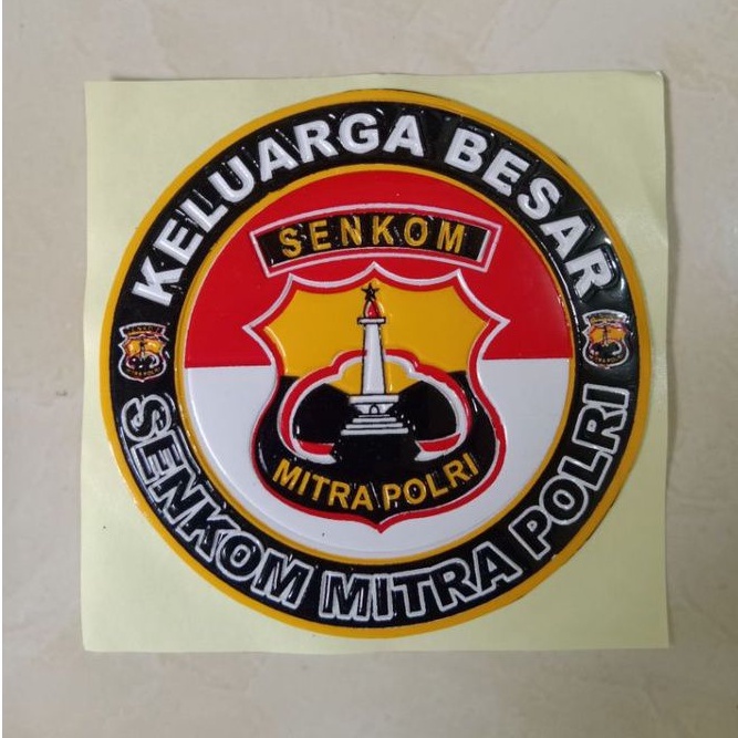 Jual STIKER EMBOS SENKOM/STIKER SENKOM MERAH PUTIH | Shopee Indonesia