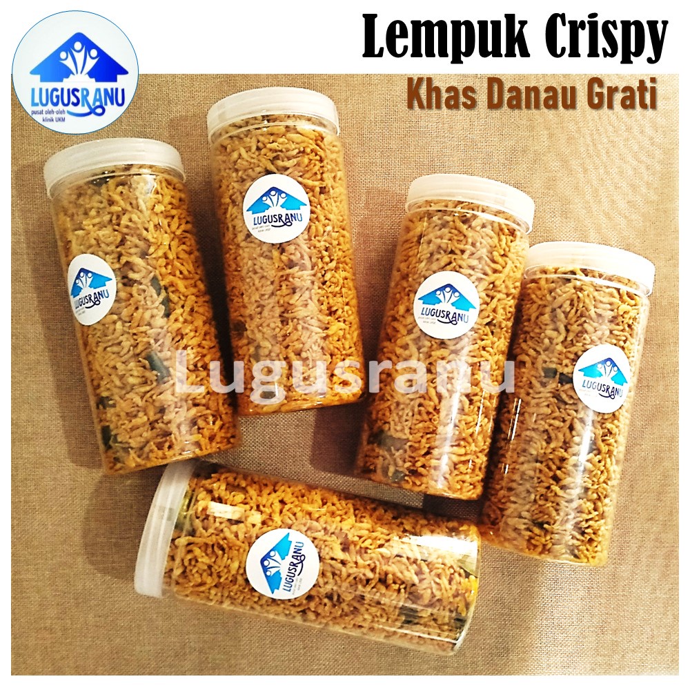 Jual Lempuk Crispy Makanan Khas Danau Ranu Grati Lempuk Crispy Garing ...