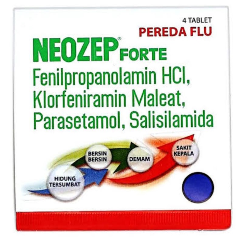 Jual Neozep Forte 4 tablet | Shopee Indonesia