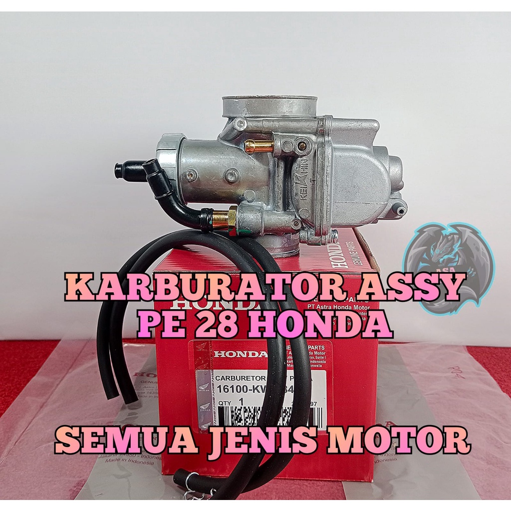 Jual karburator nsr asli original honda pe 28 karbu universal honda langsam stabil karbulator ...