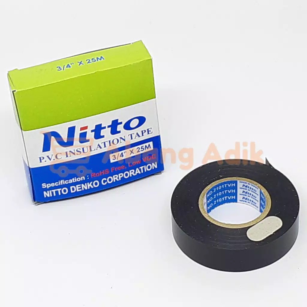 Jual isolasi nitto - isolasi hitam - isolasi kabel ( Harga Per 10 pcs ...