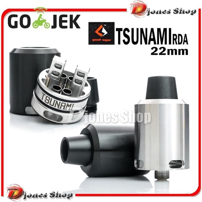 Jual Tsunami RDA 22mm by GeekVape Tank RDA Cocok Untuk Pico Tesla DLL ...