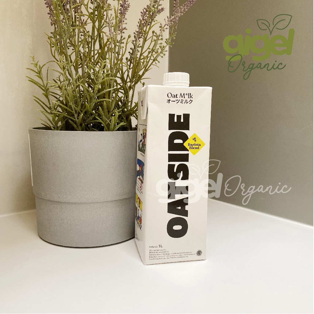 Jual Oatside Barista Blend Oat Milk 1L - Susu Oat Lactose FREE & Dairy FREE | Shopee Indonesia