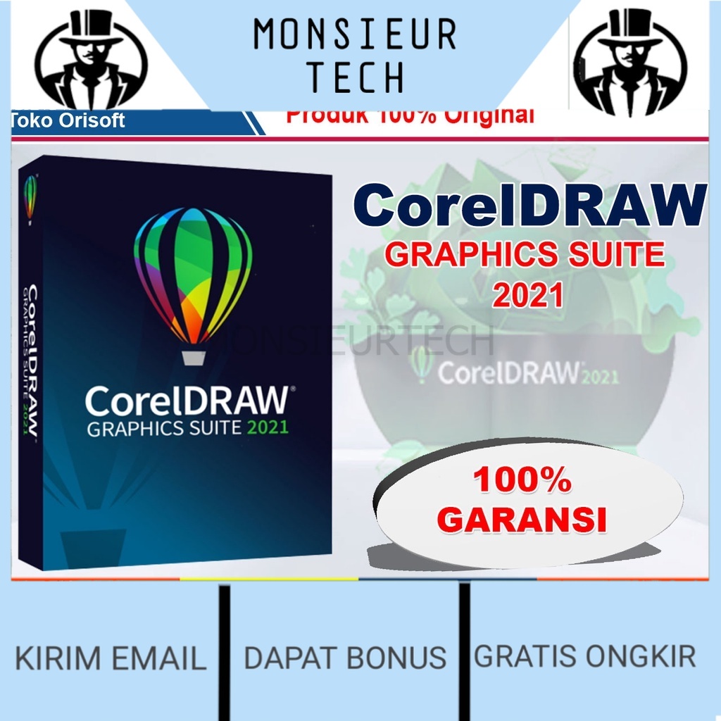 Jual READY CorelDRAW Graphics Suite 2021 Full Version | Shopee Indonesia