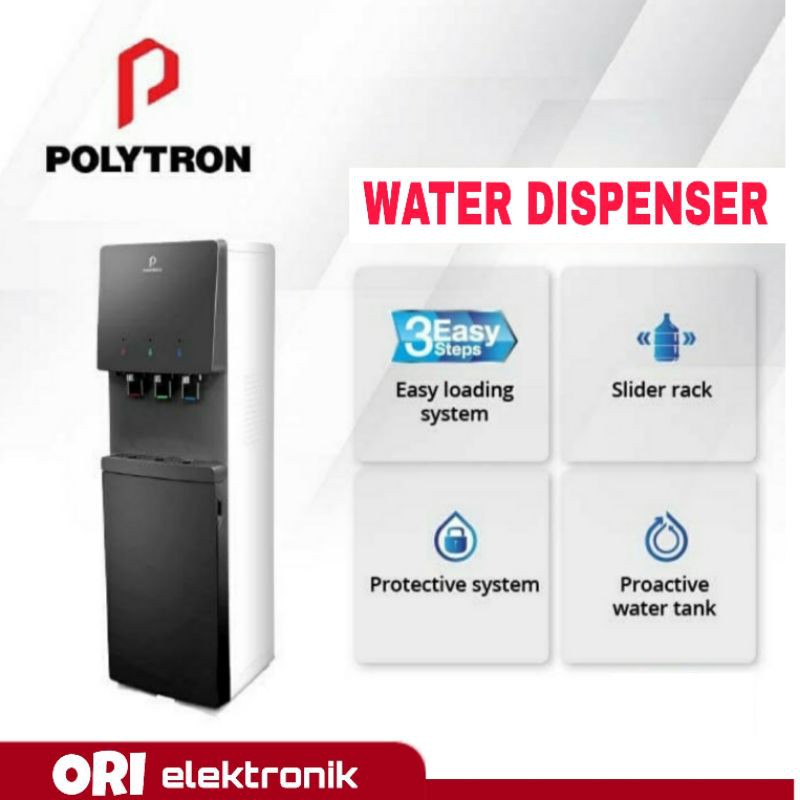 Jual POLYTRON HYDRA BOTTOM LOADING GALLON HYBRIT DISPENSER PWC-778UV ...