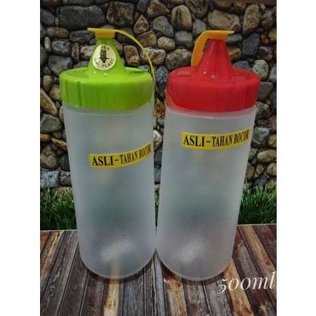 Jual Botol Kecap Owl 500ML | Botol Saos Sambal Kecil - Botol Sambal ...