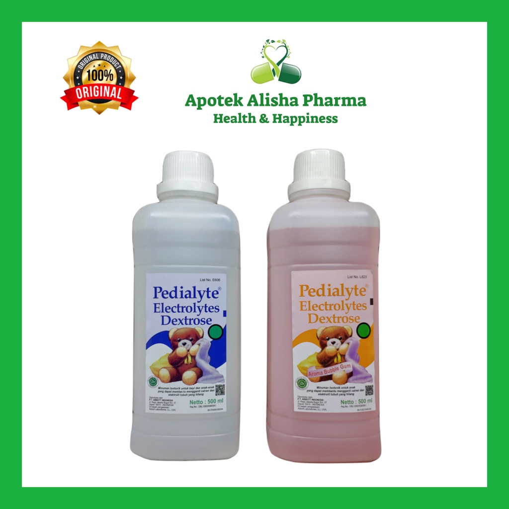 Jual Pedialyte Electrolytes Dextrose 500ml - Pedialite Oralit Solution ...