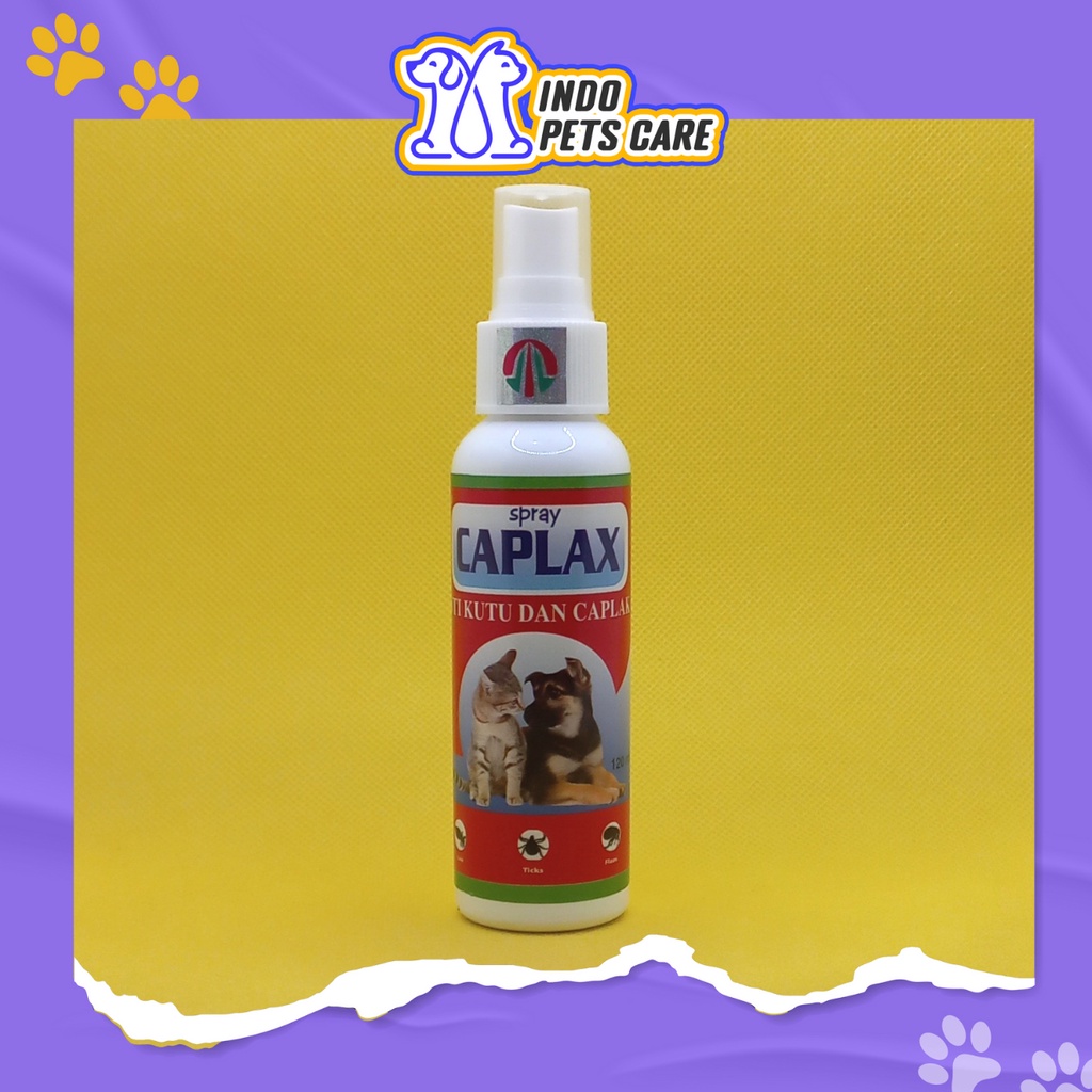 Jual OBAT ANTI KUTU CAPLAK ANJING & KUCING - CAPLAX SPRAY 120ML ...