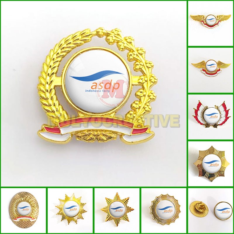 Jual Pin asdp Pin Bros Wing Logo ASDP Indonesia Ferry | Shopee Indonesia