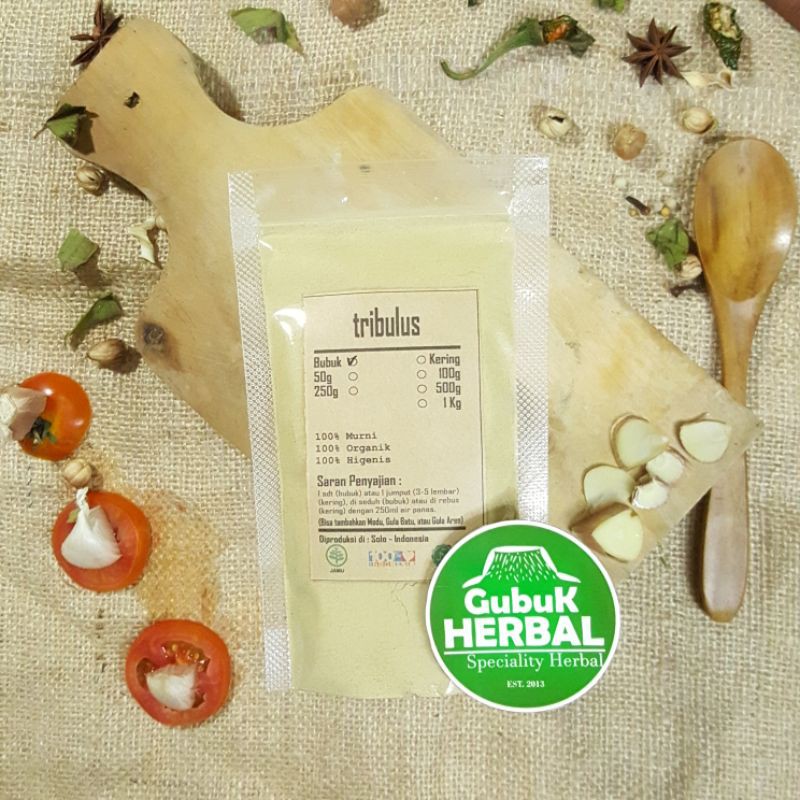 Jual TRIBULUS BUBUK 100 GRAM - Tribulus Terrestris - BUBUK HALUS ...