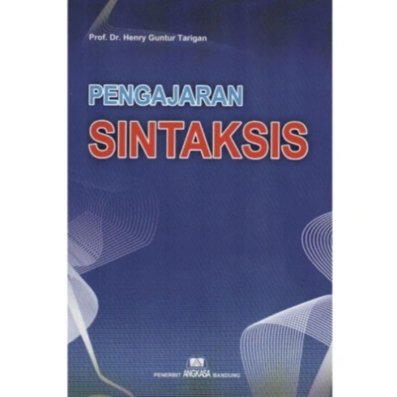 Jual Pengajaran Sintaksis Prof.Dr.Henry Guntur Tarigan | Shopee Indonesia