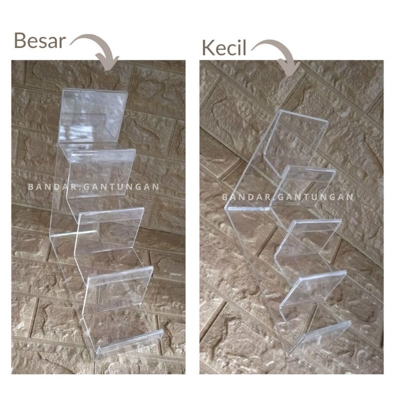 Jual Akrilik Dompet Akrilik Tas Stand Pajangan Display Tas Dompet ...