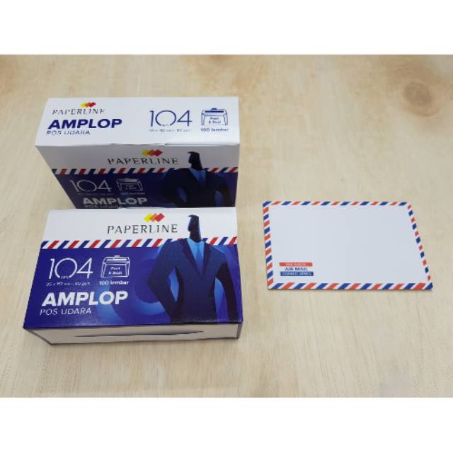 Jual Amplop Surat Paperline AirMail 104 (paket 10 lembar) | Shopee Indonesia