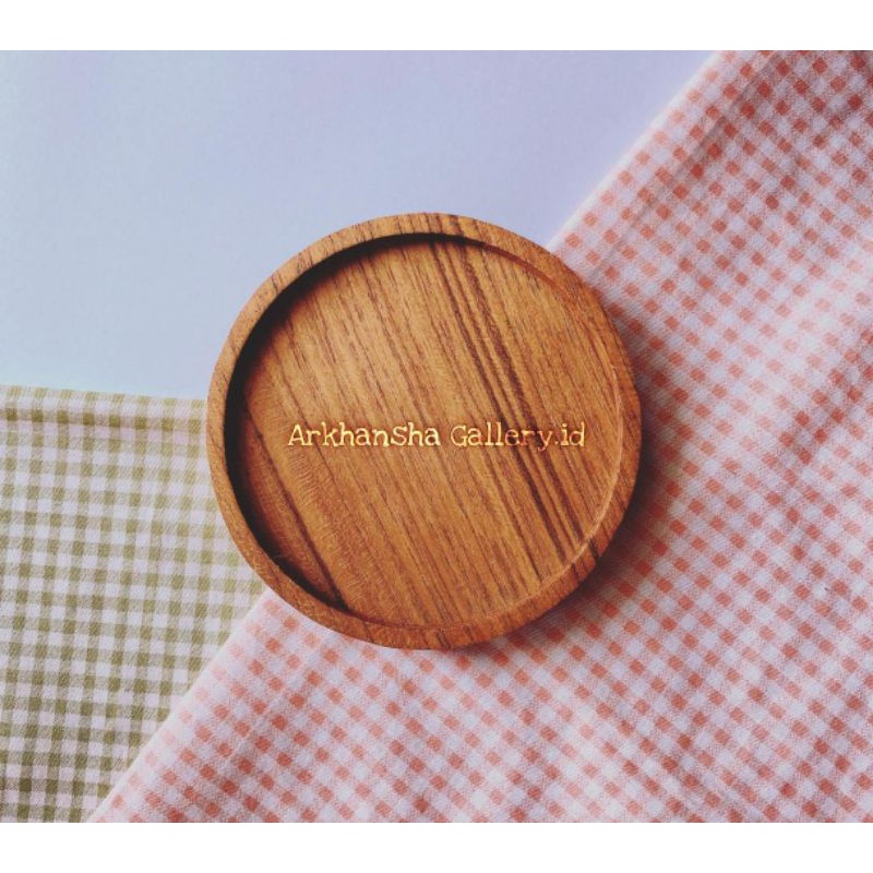 Jual Coaster kayu,coaster ukuran 14cm | Shopee Indonesia