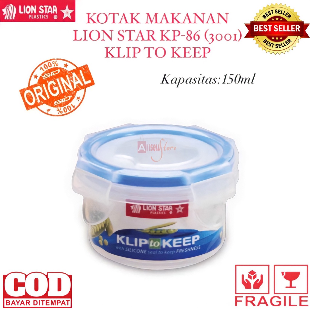 Jual ( BISA COD ) PROMO LION STAR KP-86 (3001) KLIP TO KEEP 150ml ...