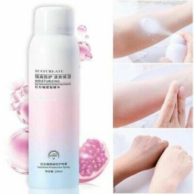 Jual MAYCREATE ISOLATION PROTECTION BODY CREAM SPRAI ORIGINAL PRODUK ...