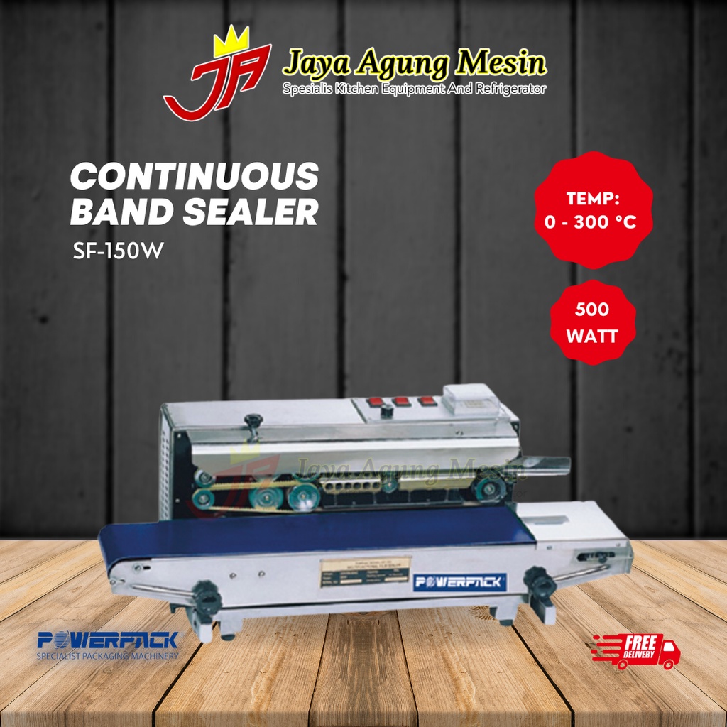 Jual Continuous Band Sealer SF-150W Powerpack | Shopee Indonesia