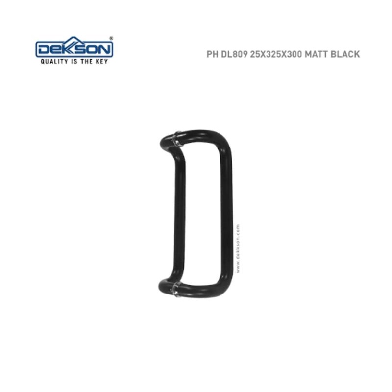 Jual PULL HANDLE DEKKSON DELUXE PH DL809 32X300 Black Matt Handle Pintu ...
