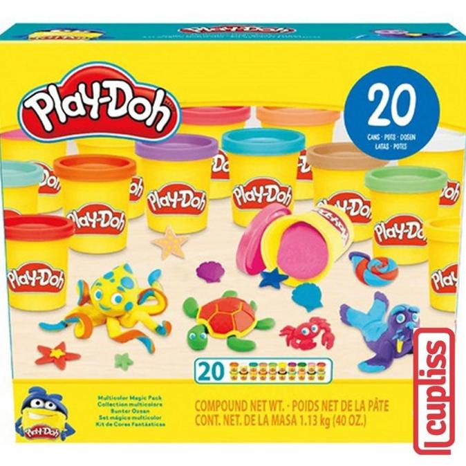 Jual Produk Anak Play Doh Playset Rainbow O Doh Hasbro F2829 Playdoh ...
