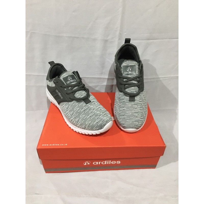 Jual Sepatu running ARDILES RHIZOPUS ABU ORIGINAL | Shopee Indonesia