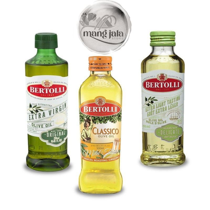 Jual Bertolli 500 ml Extra Virgin / Extra Light / Classico / Olive Oil ...