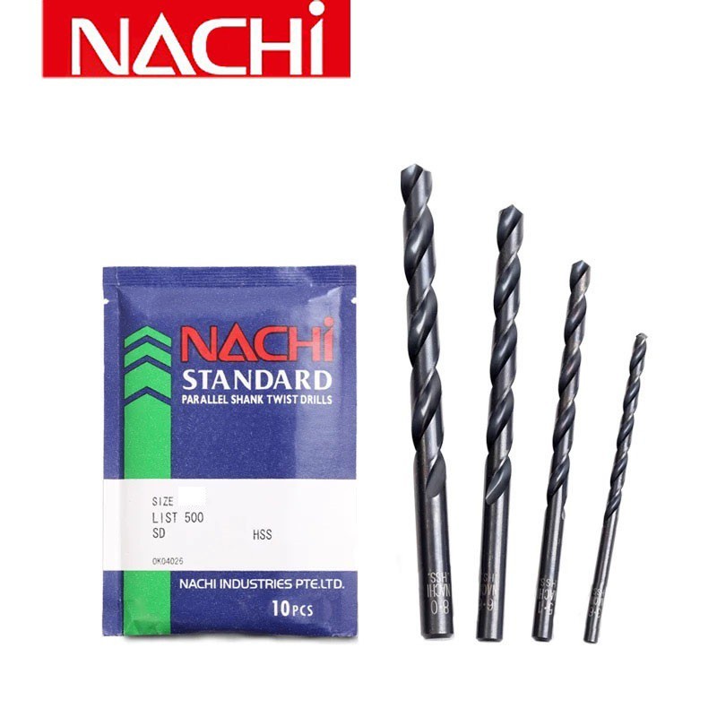 Jual Nachi Mata Bor Besi HSS Asli 4MM 4.5MM 5MM 5.5MM 6MM 8MM 10MM 12MM (ORIGINAL 100%) HARGA ...