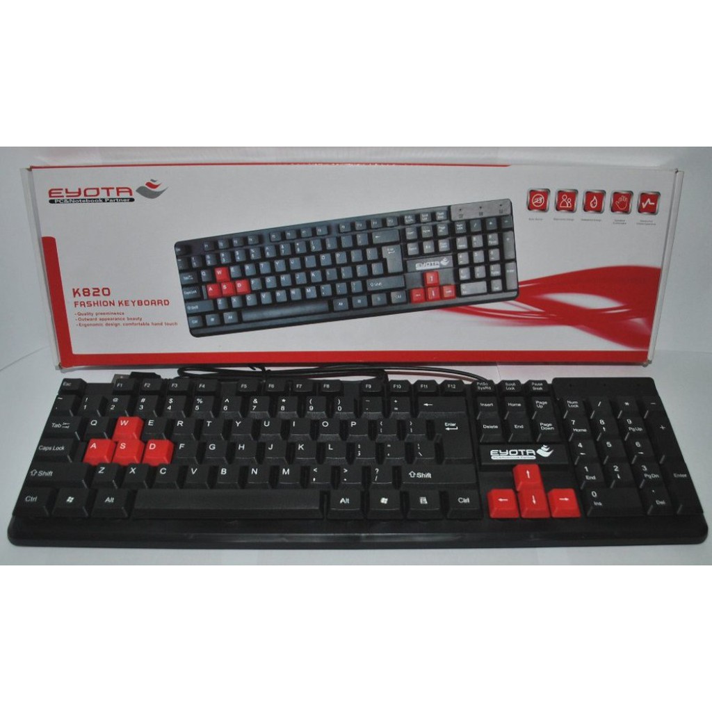 Jual Keyboard USB Eyota K820 Standard | Shopee Indonesia