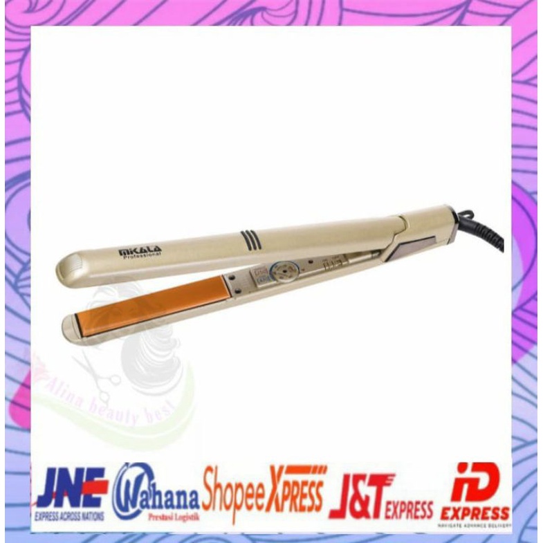 Jual catokan rambut Mikata – M6009 Titanium Ionic Flat Iron | Shopee ...
