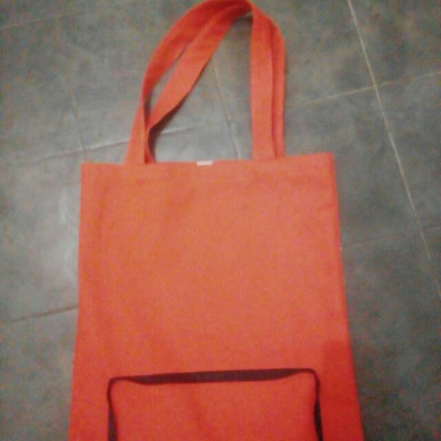 Jual Tas/totebag kanvas polos 35x40 cm | Shopee Indonesia