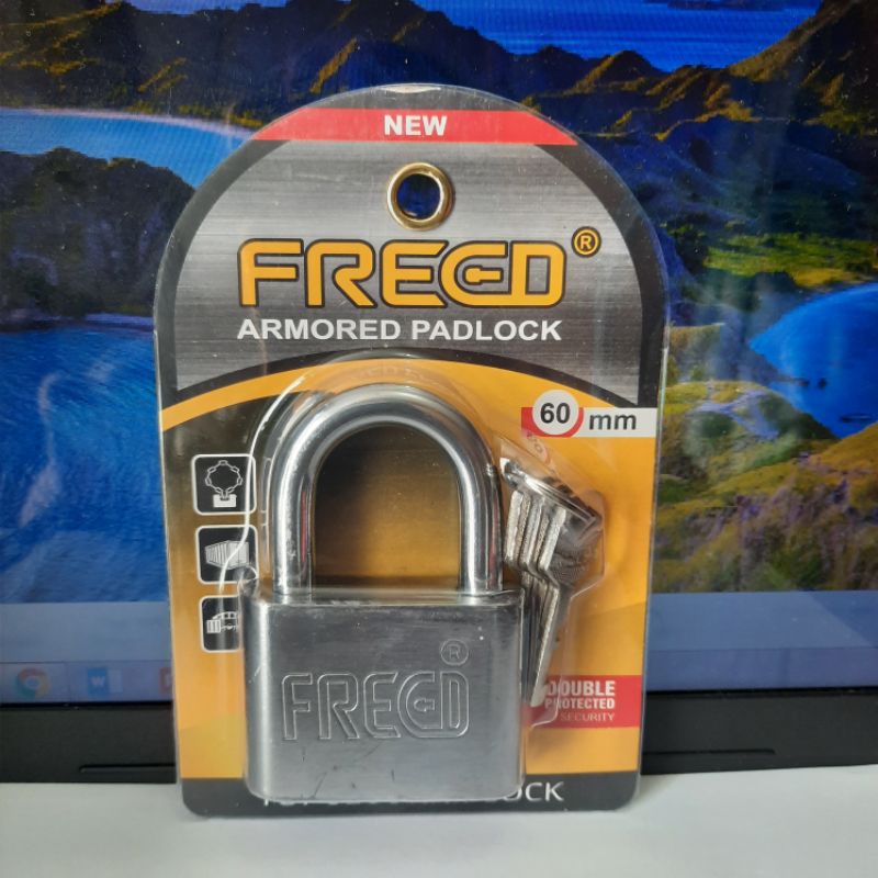 Jual Gembok Leher Pendek 60 mm FREED | Shopee Indonesia