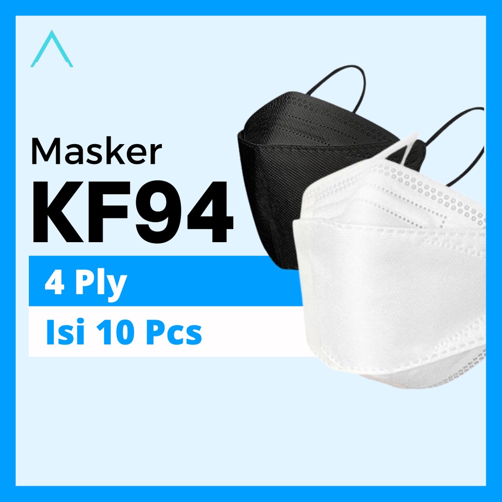 Jual Masker KF94 Korea 4 ply impor isi 10 pcs High Quality | Shopee ...