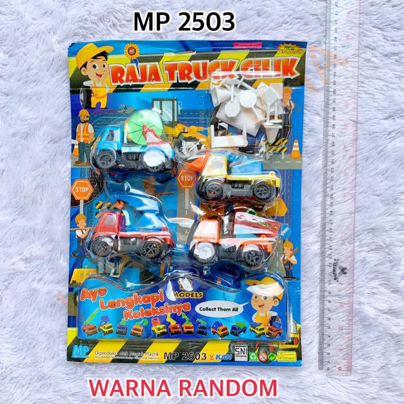 Jual MAINAN MP 2503 RAJA TRUCK CILIK TRUK BANGUNAN DUMP BEKO MOLEN BOX ...