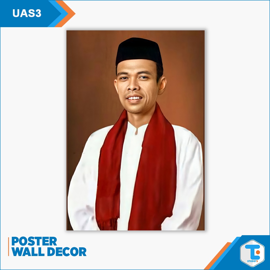 Jual Poster Ustad Abdul Somad Hiasan Dinding Foto UAS Ulama Wall Decor ...