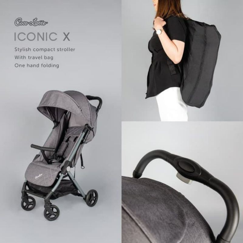 Jual Coco Latte Iconic X Stroller Baby Kereta Dorong Cabin Size Alat ...