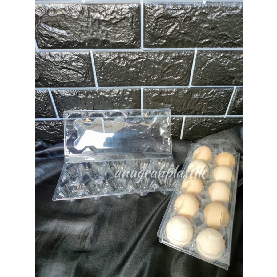 Jual Mika tray telur isi 10 pakai pengunci ( per pack isi 25 pcs ...